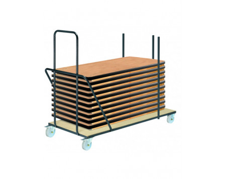 Chariot pour table long. 140 à 180~cm